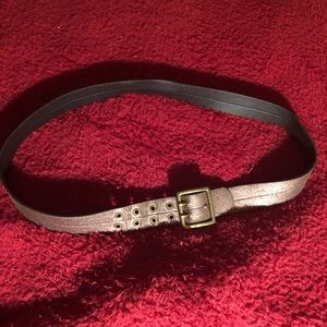 Accessories | Copper Colored Large Leather Belt | Poshmark